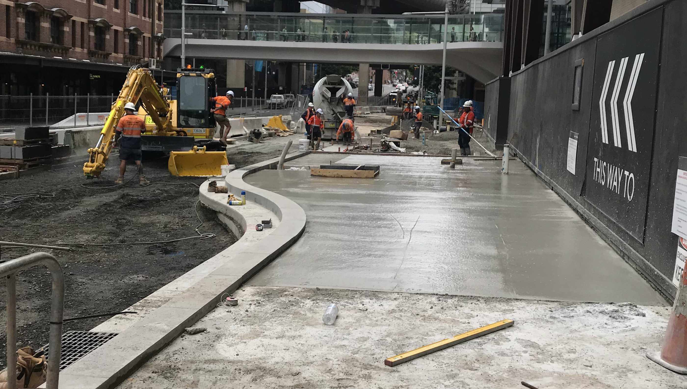 Ford Civil | Projects | Hickson Road Upgrade